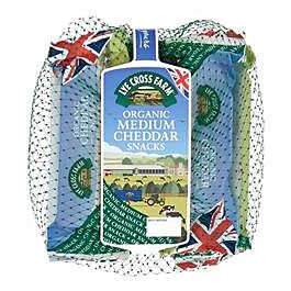 Lye Cross Farm - Organic Medium Cheddar Snacks (5x20g)